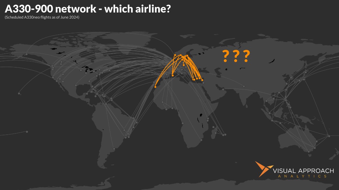 Where the wild A330neos roam - Visual Approach Analytics